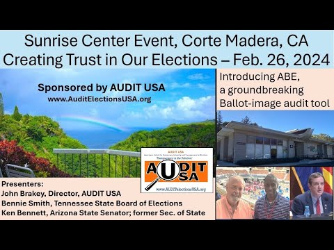 New Tool to Verify Election Results: ABE – Green Grassroots Emergency ...