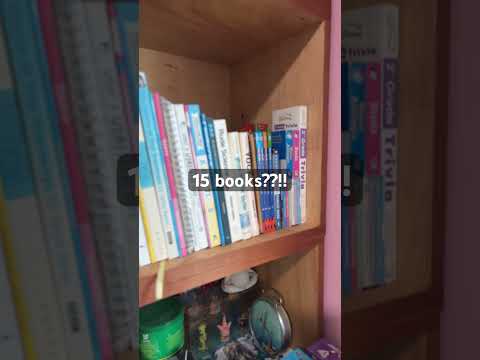 15 books??? Ur joking #booktok #bookish #bookworm #bookshelf