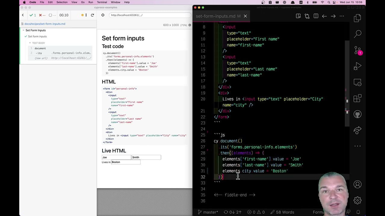 Set Multiple Input Fields Inside A Form At Once