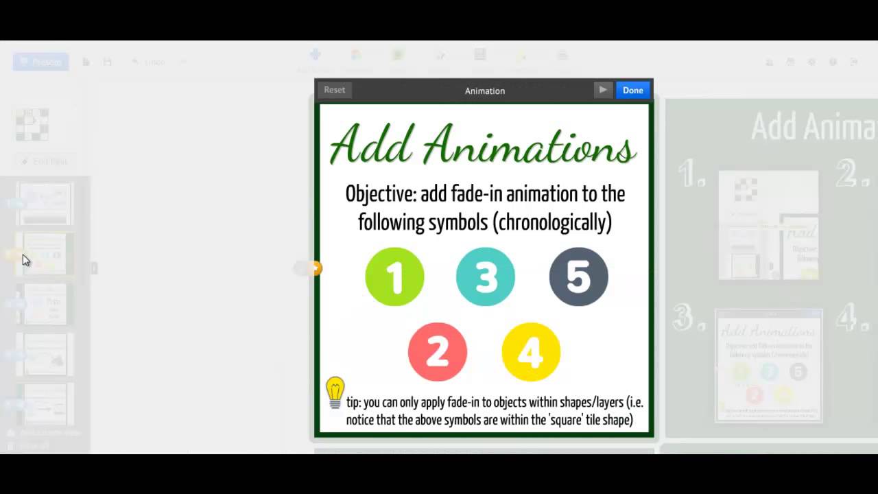 Prezi Tutorial - Add Fade In Animations