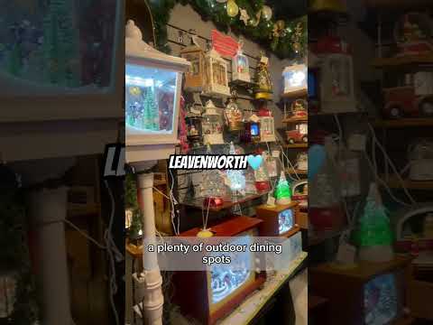 Explore the charm of Leavenworth’s downtown Bavarian vibes, local shops, and cozy cafés!#leavenworth