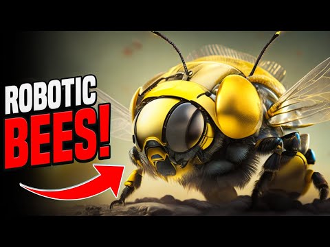 How Robotic Bees Will Help With Pollination