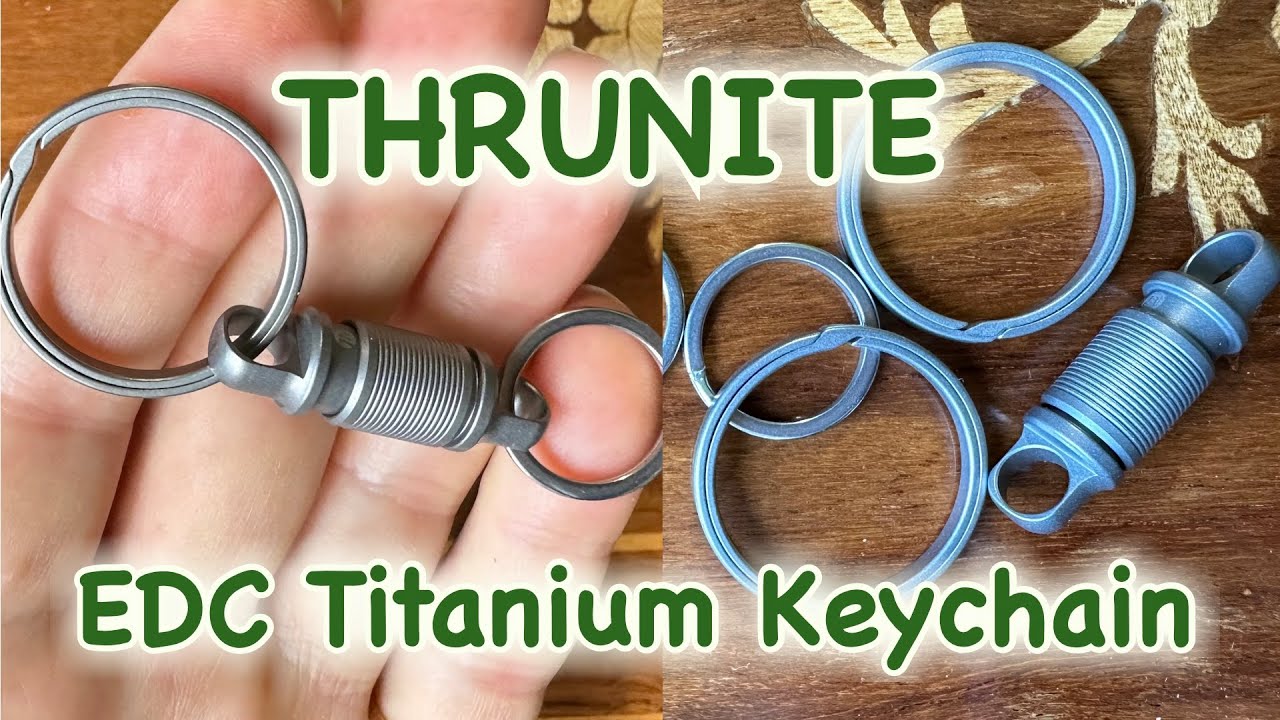 THRUNITE Titanium Keychain in 4k UHD