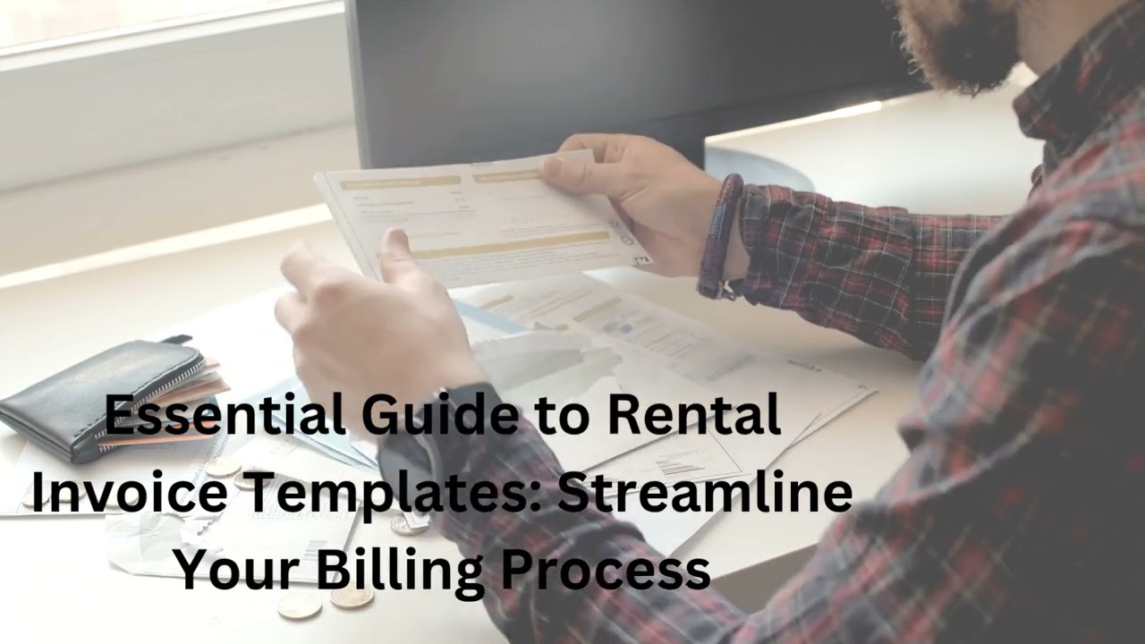 Essential Guide to Rental Invoice Templates: Streamline Your Billing Process