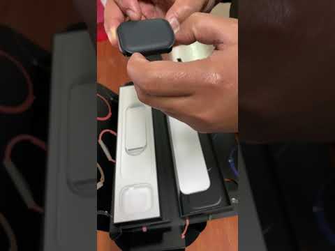 Unboxing my first Apple Watch Nike Series 7 45mm Midnight Aluminum Case with Black Nike Sport Loop