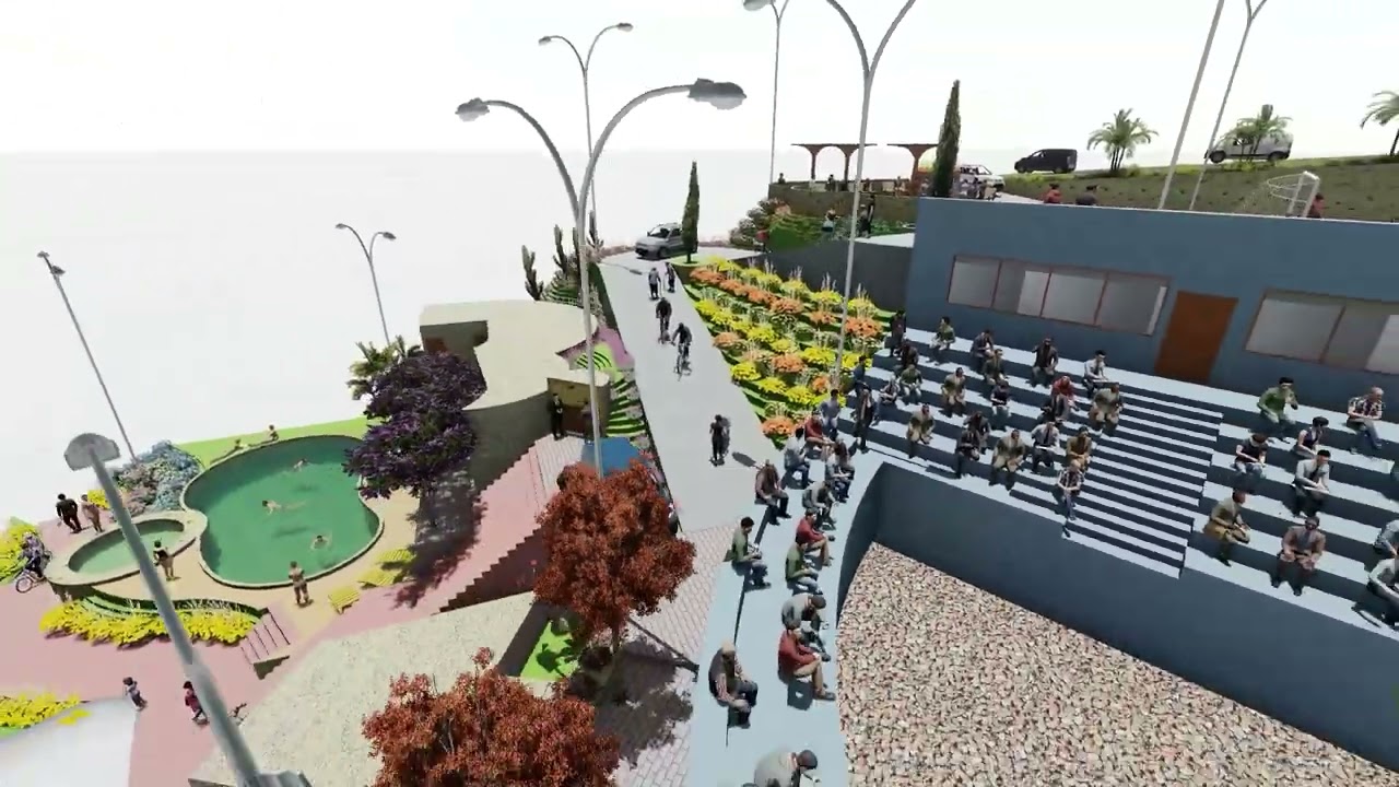 ARQUITECTURA DE PARQUES EN ZONA DE LADERA