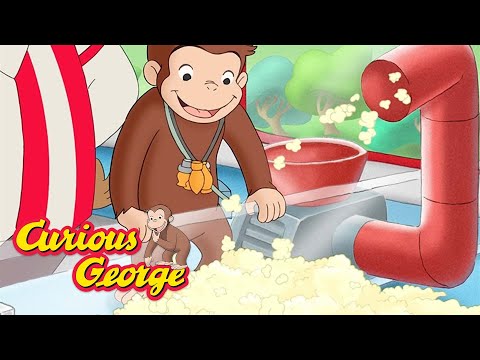 Curious George - The Popcorn Stand g…: English ESL video lessons
