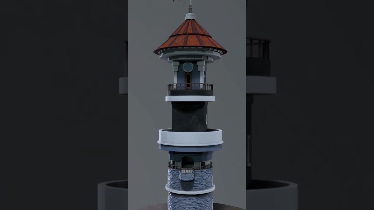 Experience the intricate beauty of my 3D model with this mesmerizing turntable render. #3dmodeling