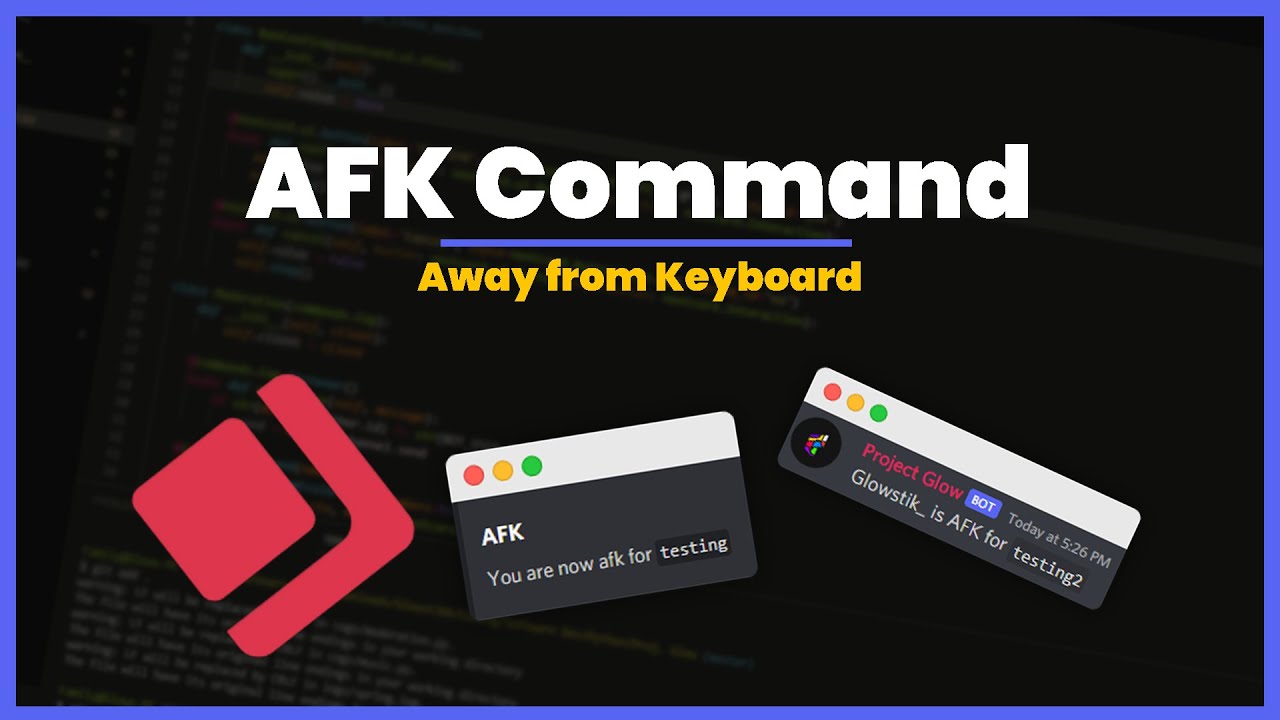 [NEW] Discord AFK Command | Python