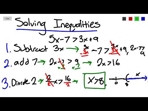 Solving Linear and Absolute Value Inequalities - Example Problems