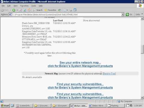 First impression review (overview and tour) of the Belarc Advisor system information software