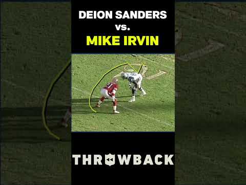 This Deion Sanders vs. Mike Irvin Matchup was a CLASSIC