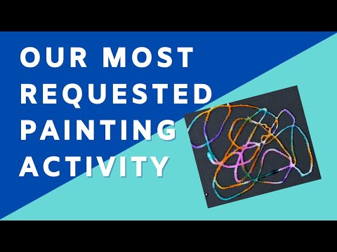 Raised Salt Painting
