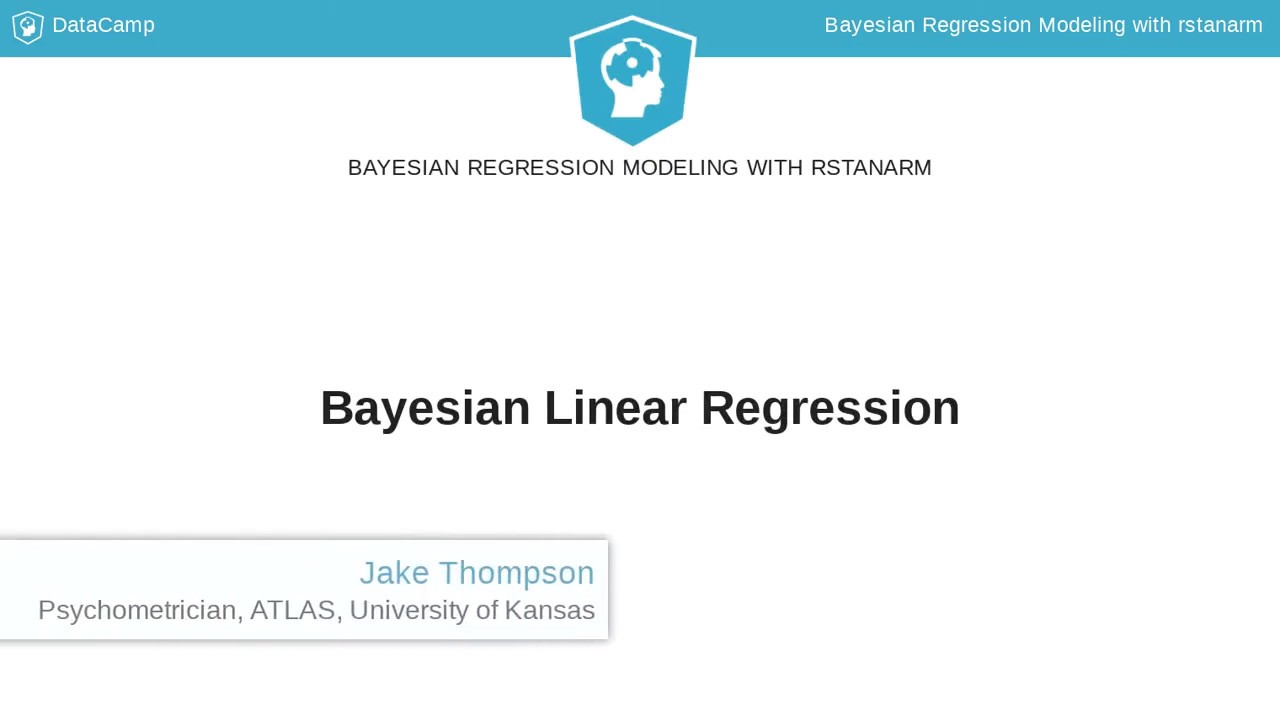 R Tutorial: Bayesian Linear Regression
