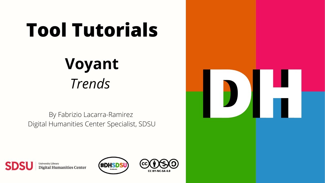 Tool Tutorials | Voyant | Trends