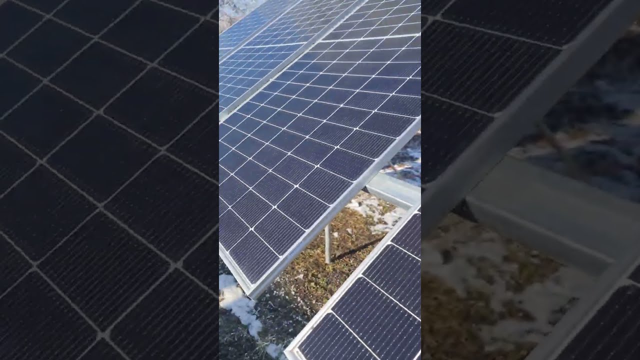 14Kw PV Solar system simple & cheap, ajustable angle winter-summer