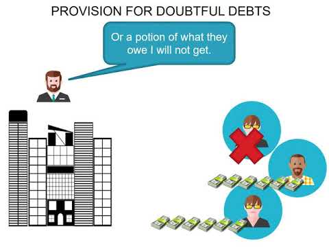 Provision for doubtful debts - definition and calculations