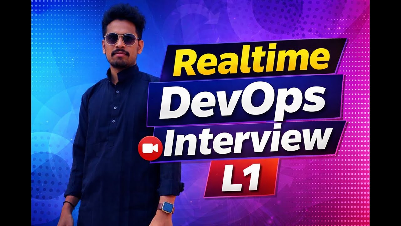 🚀 Real-Time Senior DevOps Engineer Interview L1 | Full Interview Recording