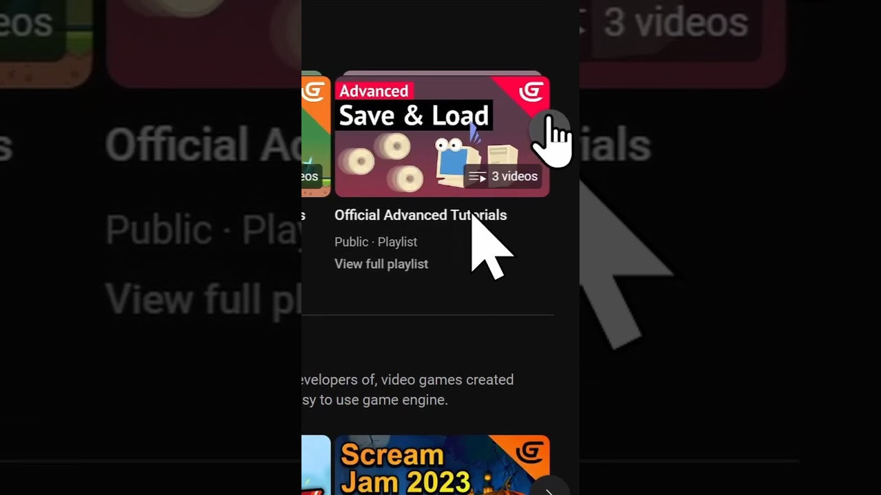 Game Engine Tip - Engine Video Tutorials - #gamedev #gdevelop #nocode #tutorial