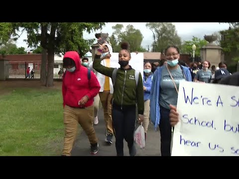 Detroit students walk out with security concerns after video of BB gun brought to school emerges