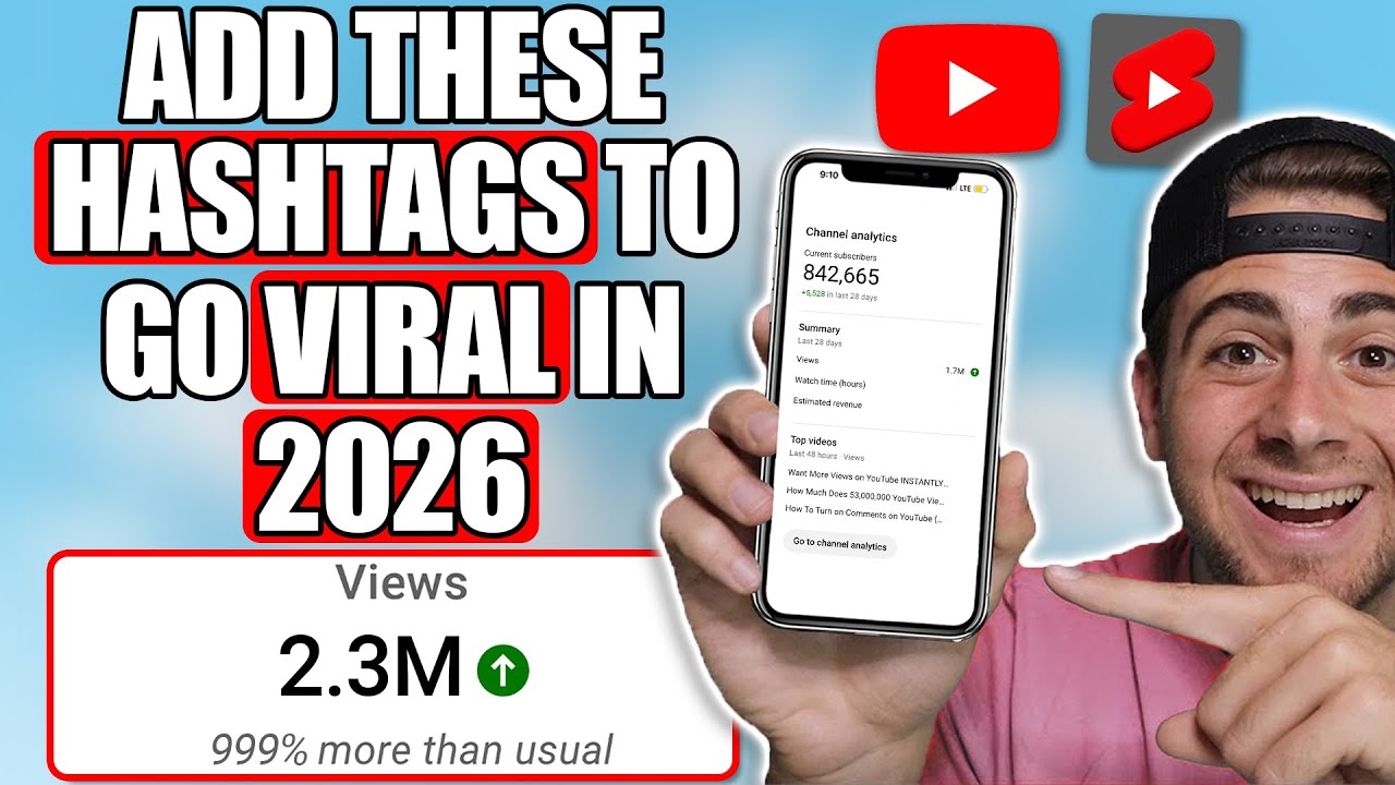 The BEST Tags & Hashtags To Use On YouTube Shorts To Go Viral in 2026 (MAJOR CHANGES)