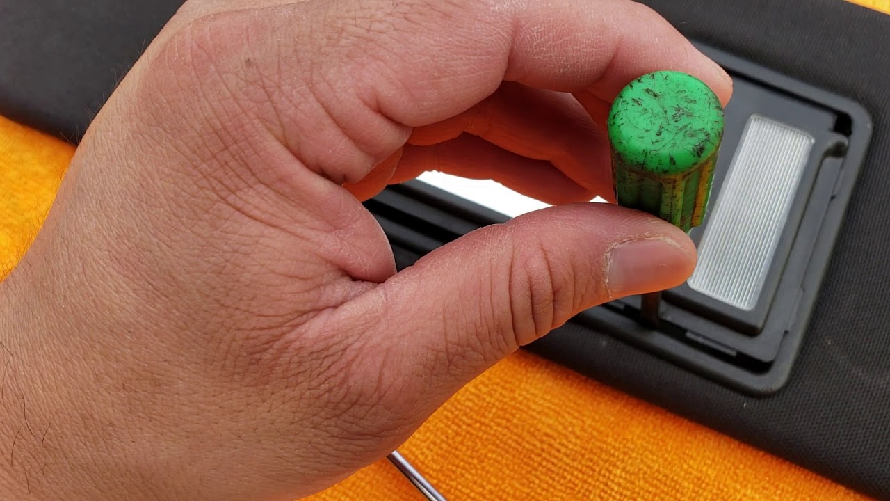 Pontiac g8 sunvisor removal