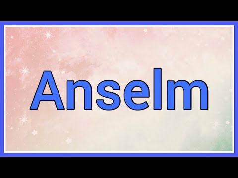 Anselm | Name Origin Meaning Variations