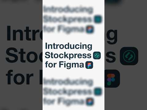 Introducing the Stockpress plugin for Figma