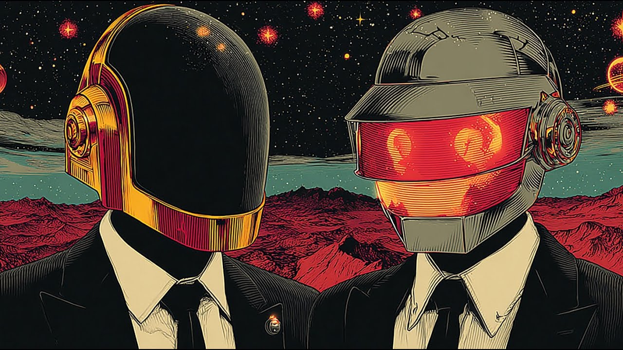 Daft Punk Digital Odyssey✨ | Chillwave, Synthwave, Retro Funk, Nu Disco, Electronic Playlist