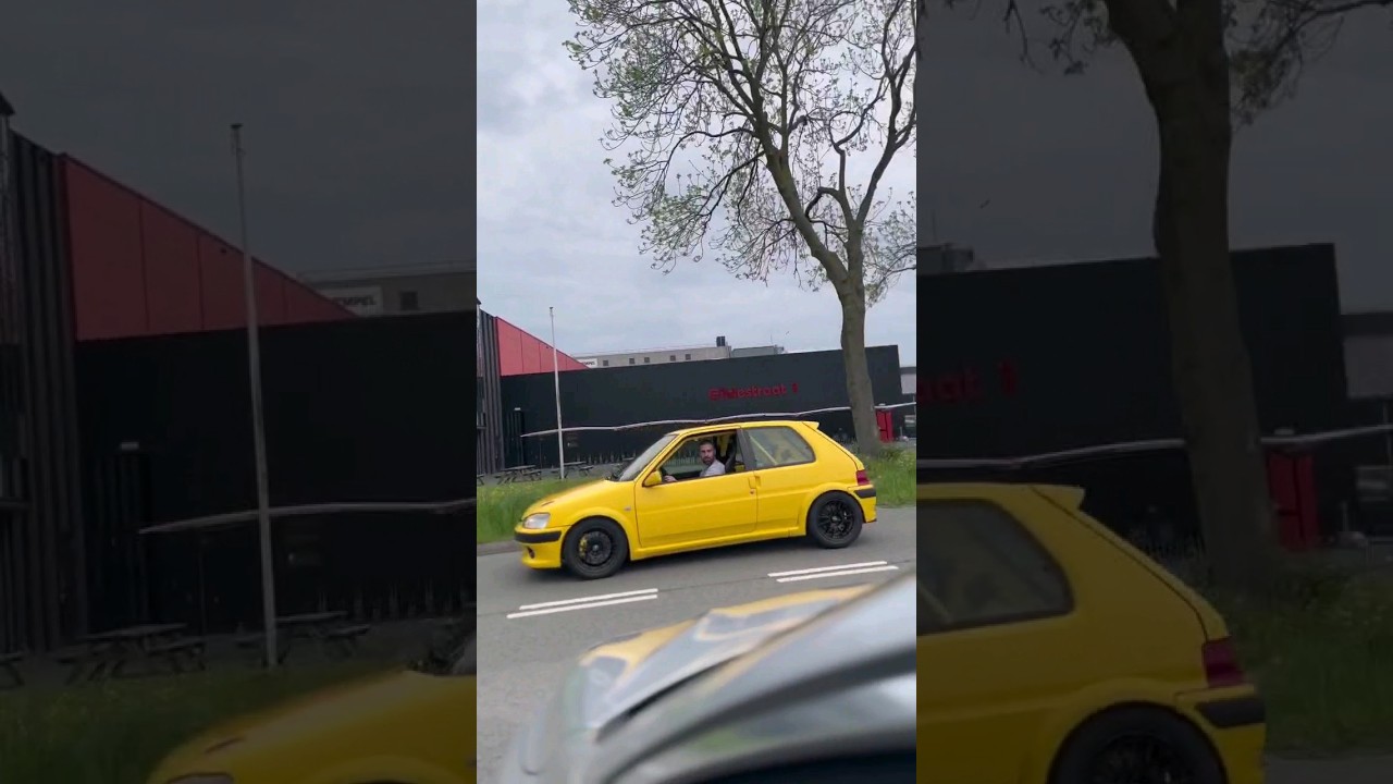 Peugeot 106 GTi K20 swap HARD LAUNCH 😍😍