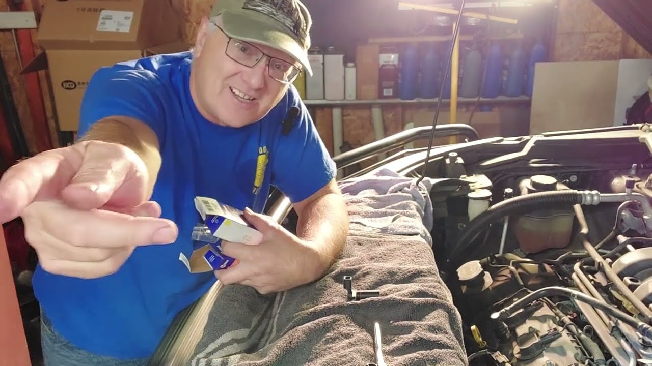 Ford Explorer 3 5L engine Cam Sensor Replacement DIY and Save Intake and Exhaust on Bank 2