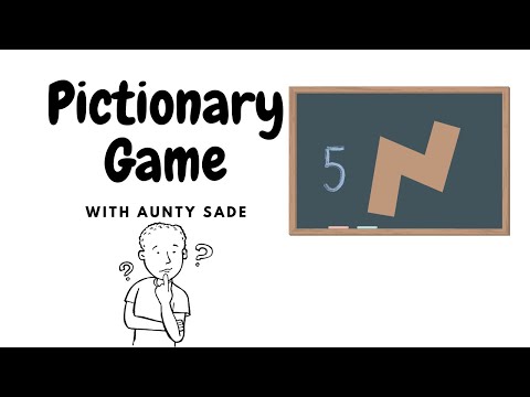 Let's play the Pictionary Game. Circle Time Education. Thursday 11/11/21.