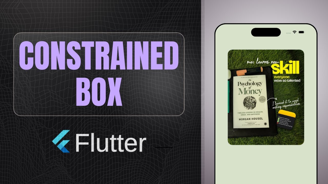 ConstrainedBox widget | Flutter