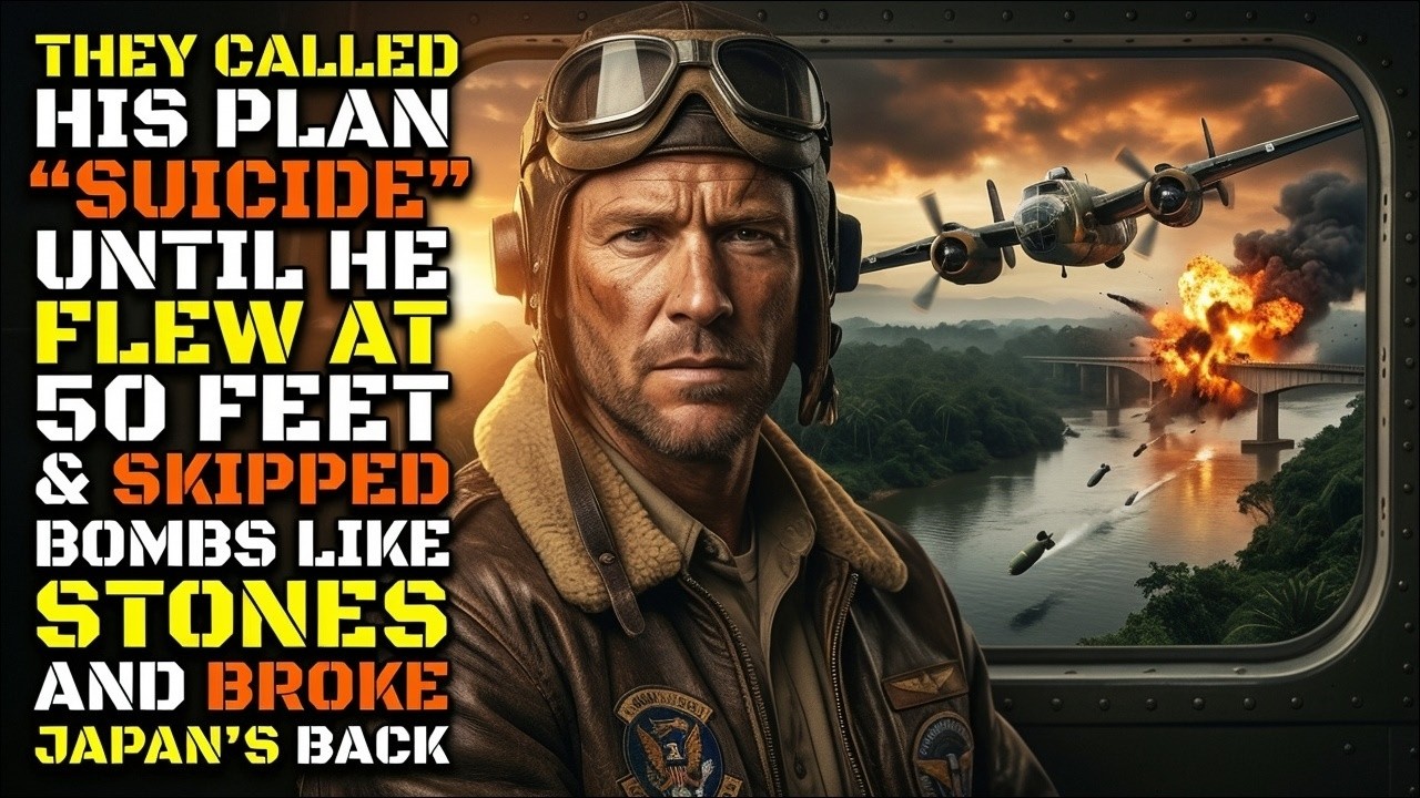 The Pilot Who Turned Bombers Into Skipping Stones—And Broke Japans Back
