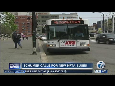 Senator Schumer pushes for purchase of new buses for NFTA