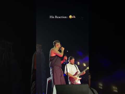 Crowd saying: “Mr. Aujla Baith jao naa” #itwasalladream #karanaujla #live #concert #iwaad #music