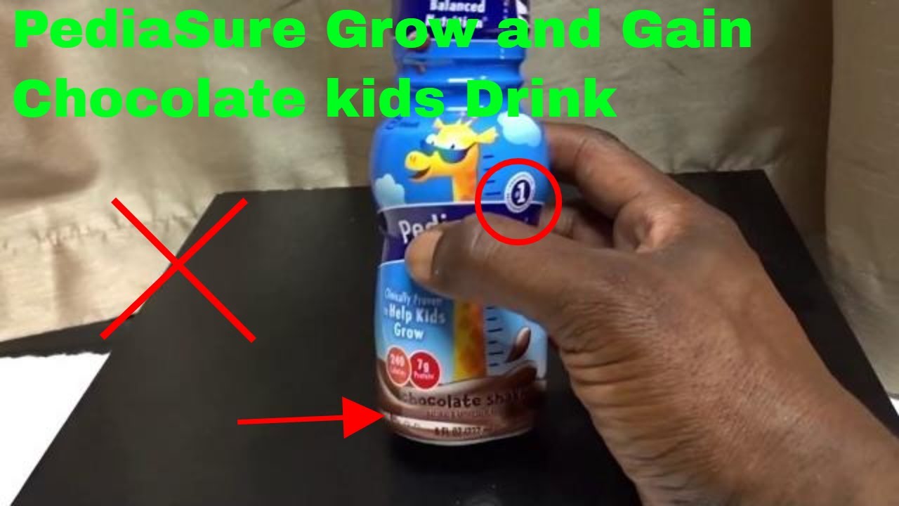 ✅  How To Use PediaSure Grow and Gain Chocolate Kids Drink Review