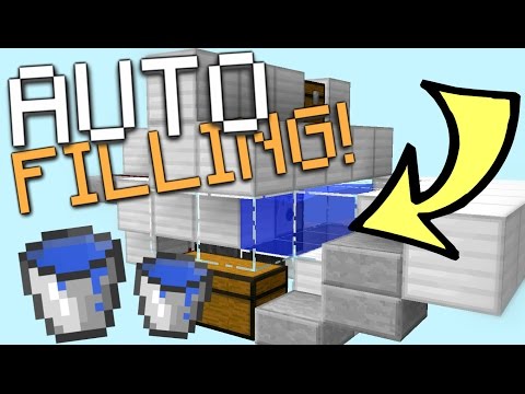 AUTOMATIC WATER FILLING STATION! Minecraft Blog