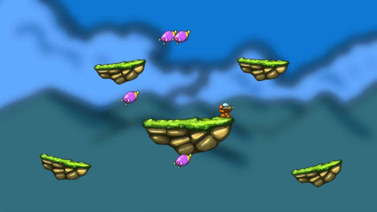 Polycode 2D Platformer Shooter Game Example