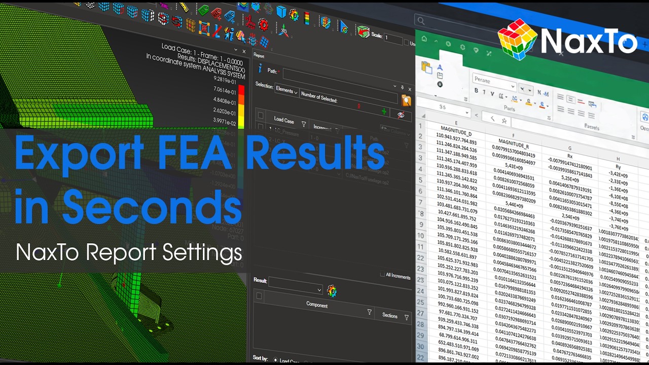 Report Settings: Extract results in seconds with NaxToView, no coding required