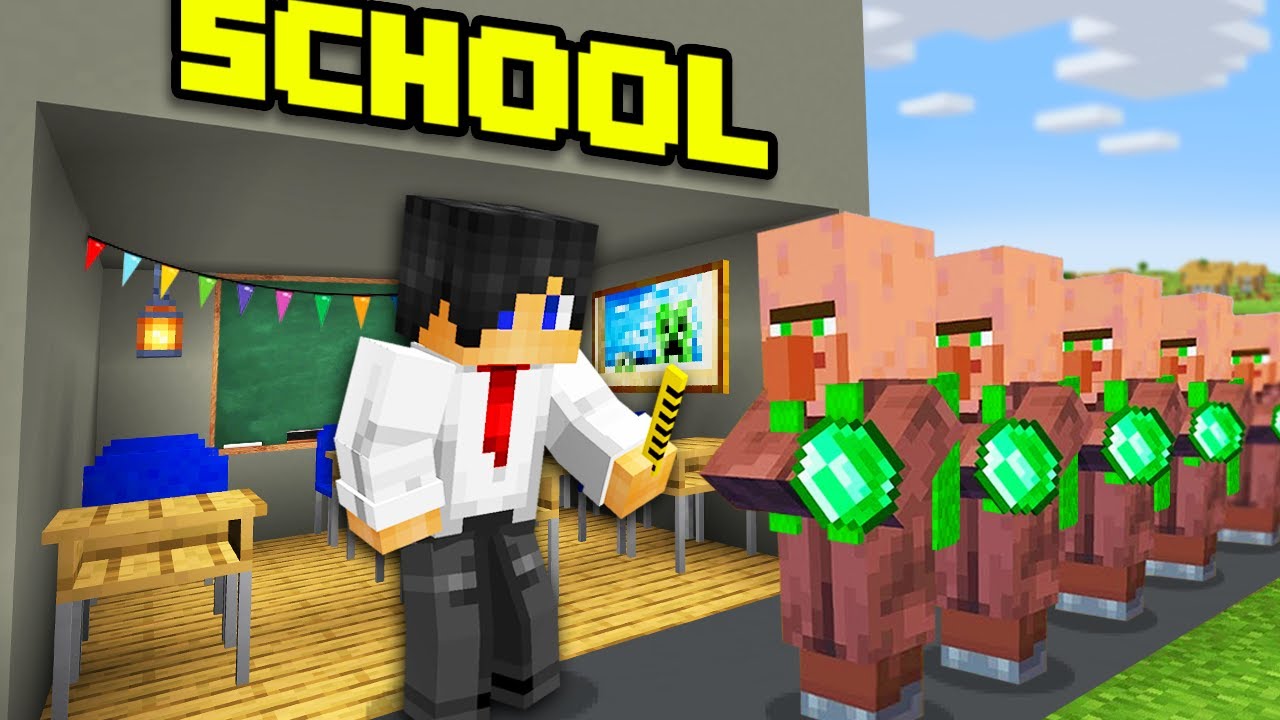 Minecraft, But I Open a School!
