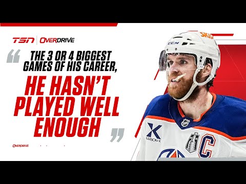 Hayes on McDavid: ‘The 3 or 4 biggest games of his career, he hasn’t played well enough’