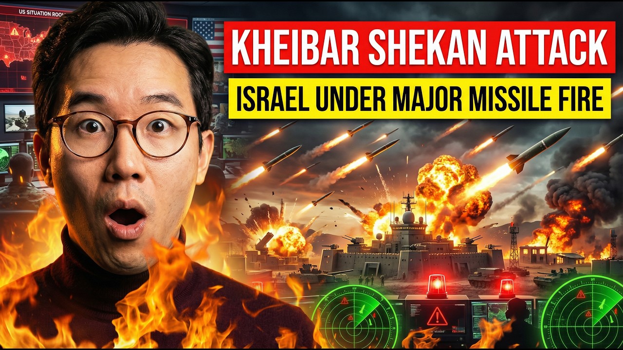 Iran FIRES 2,200 Kheibar Shekan at Israel's Central Command, IDF Leadership WIPED, US PANICS