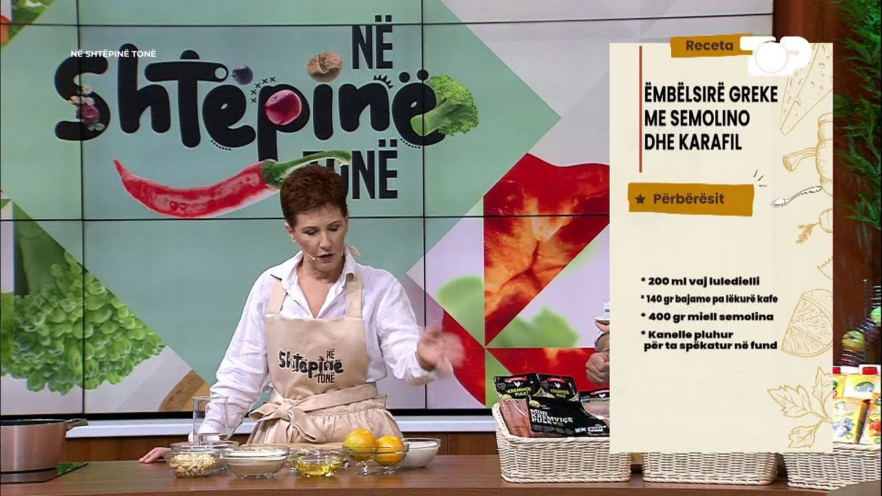 Ëmbëlsira e gjyshes , receta nga Linda Fishta – Në Shtëpinë Tonë - Top ... Ëmbëlsira e gjyshes , receta nga Linda Fishta – Në Shtëpinë Tonë - Top ...