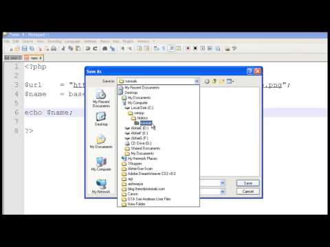 PHP Script to upload an image / file from a URL