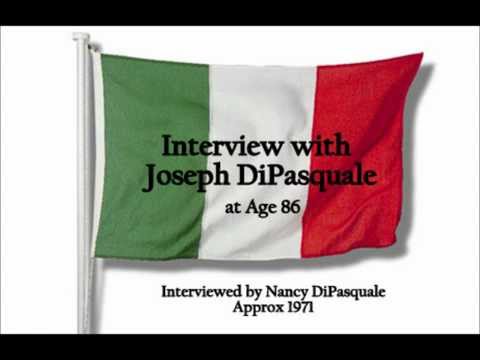 Joseph DiPasquale Interview (1974)