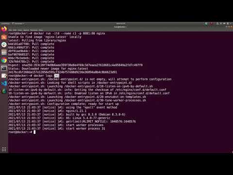 Docker Inspect, Logs, Expose container to outside world.