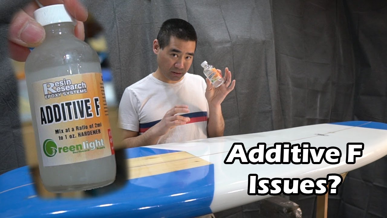 Additive F and Resin Research Epoxy Issues | Surfboard Building