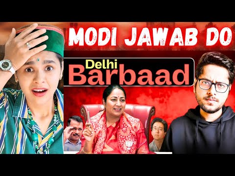 How BJP is Destroying Delhi 😡 Indian Reaction on GODI MEDIA Roast