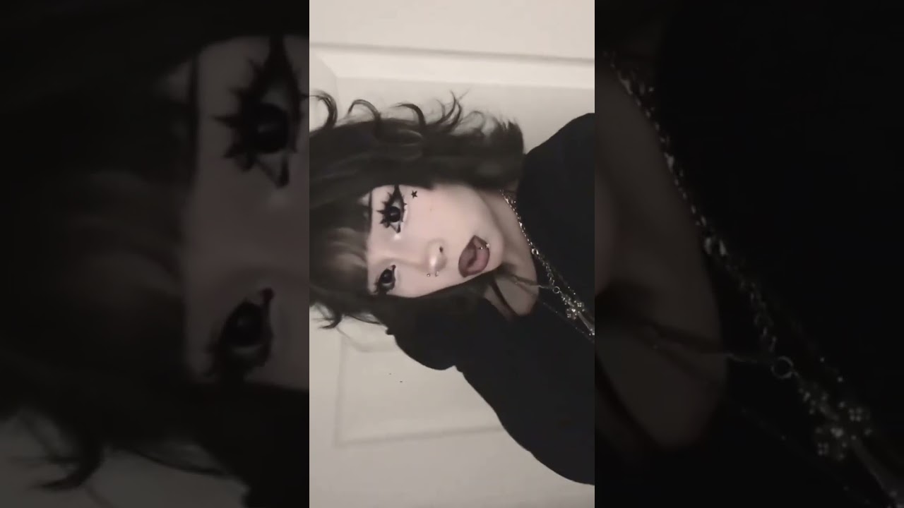 Be honest… you wouldn’t last 10 minutes with her #goth #alt #gothgirl
